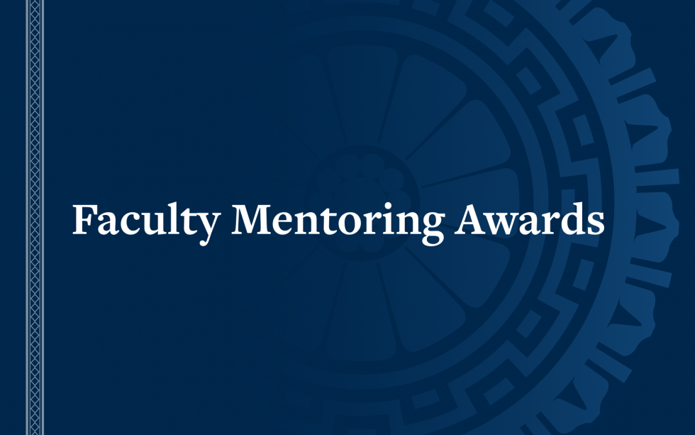 Announcing the Winners of the 2024 Faculty Mentoring Awards » Rackham Graduate School ...