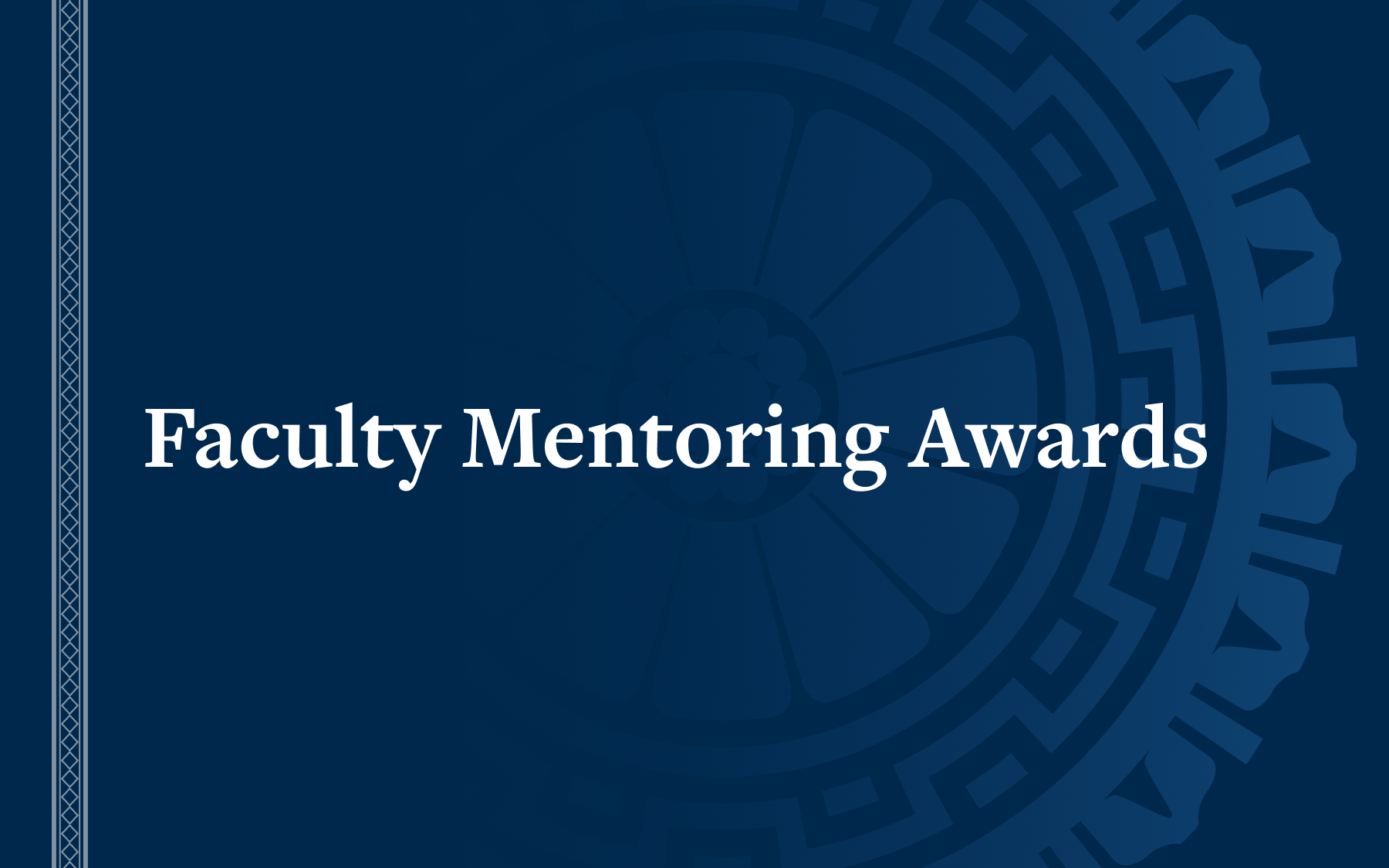 Announcing the Winners of the 2024 Faculty Mentoring Awards » Rackham Graduate School ...