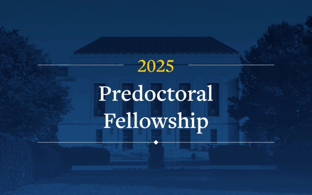 Announcing the 2025-2026 Rackham Predoctoral Fellowship Awards ...
