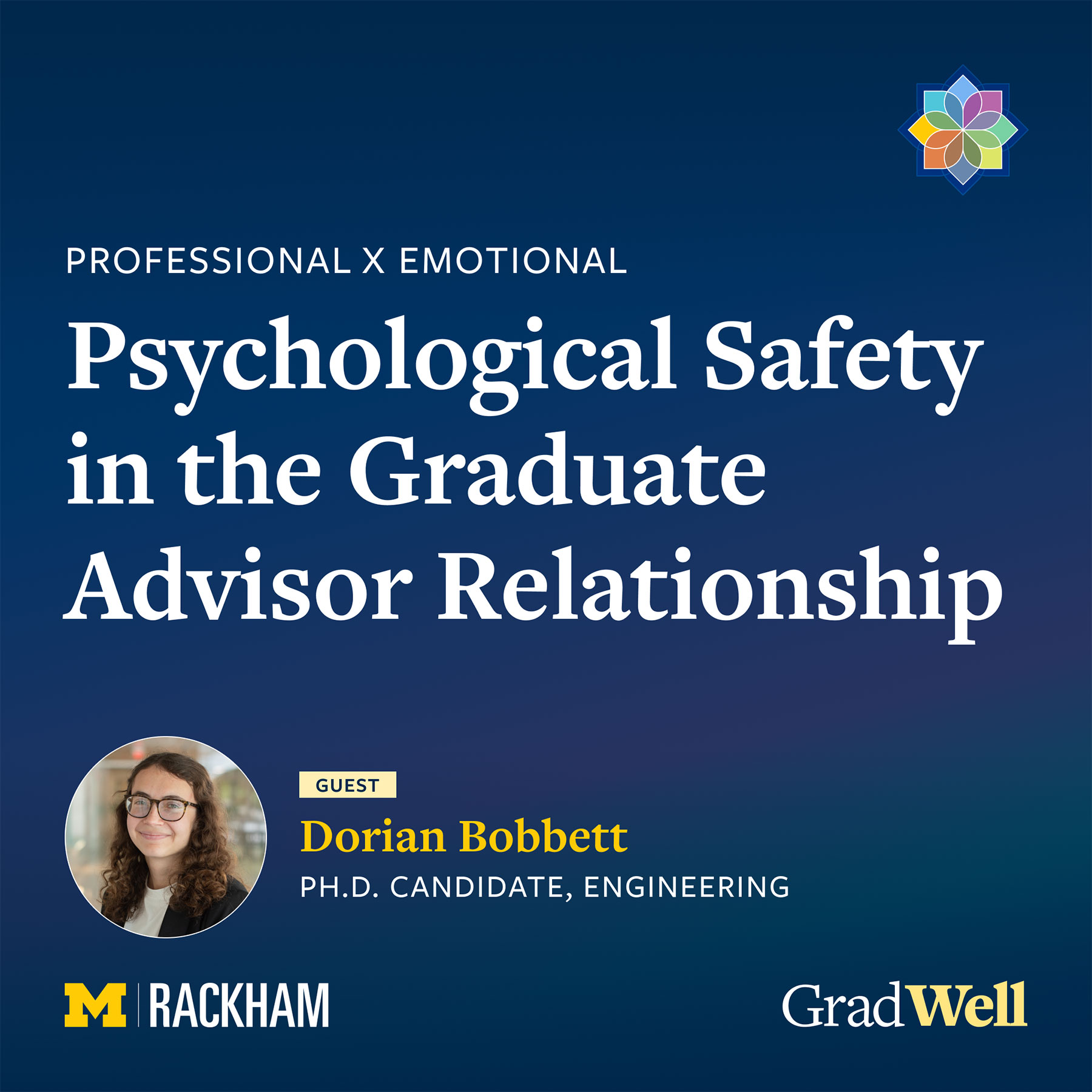 GradWell Podcast | Rackham Graduate School: University of Michigan